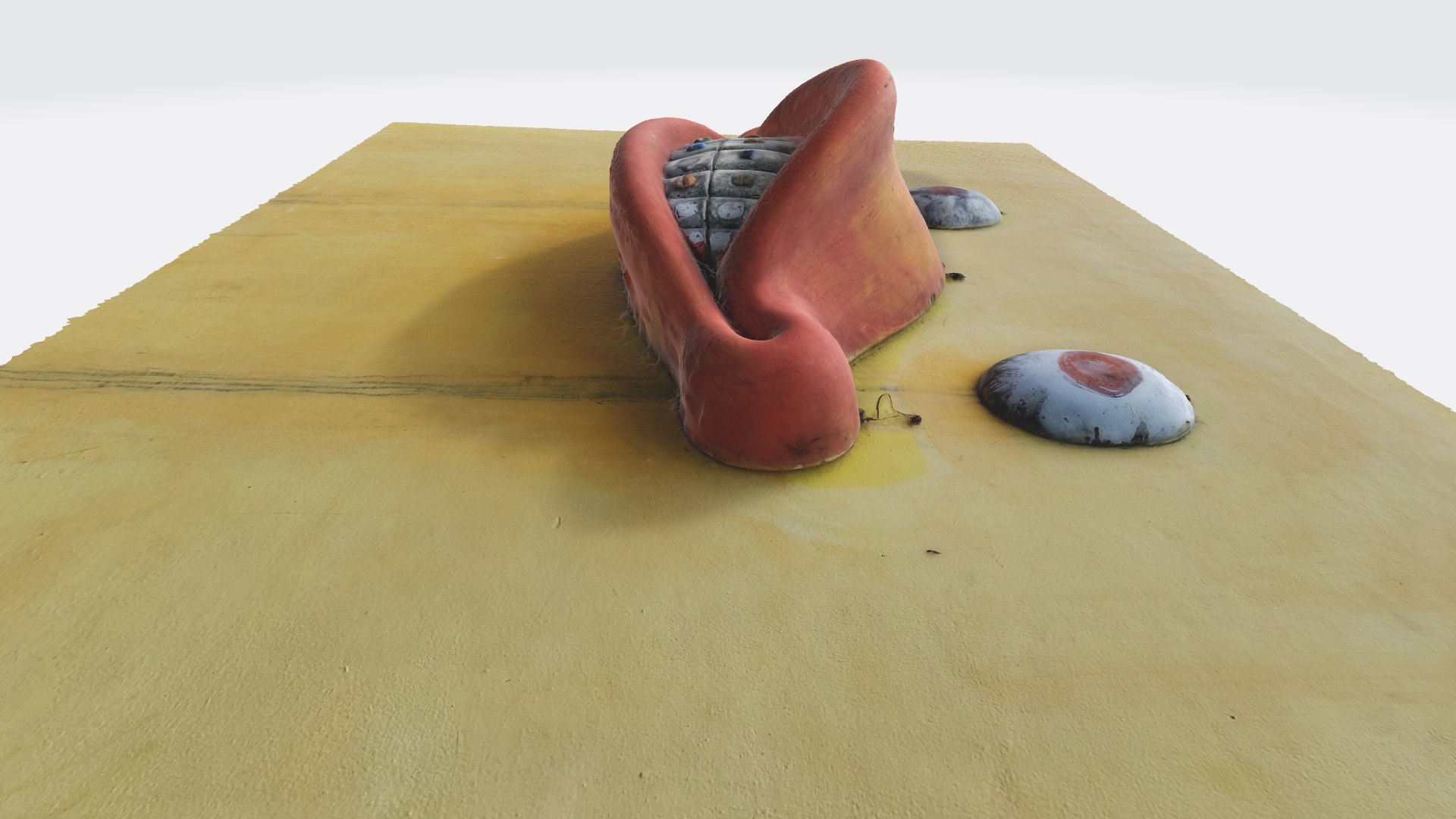 3D Model Scary Duck Face - TurboSquid 1800622