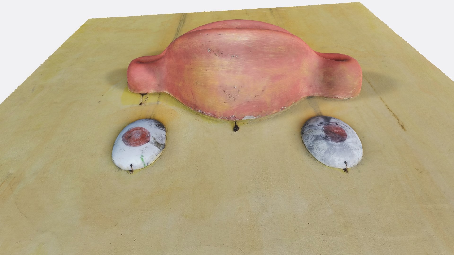 3D Model Scary Duck Face - TurboSquid 1800622