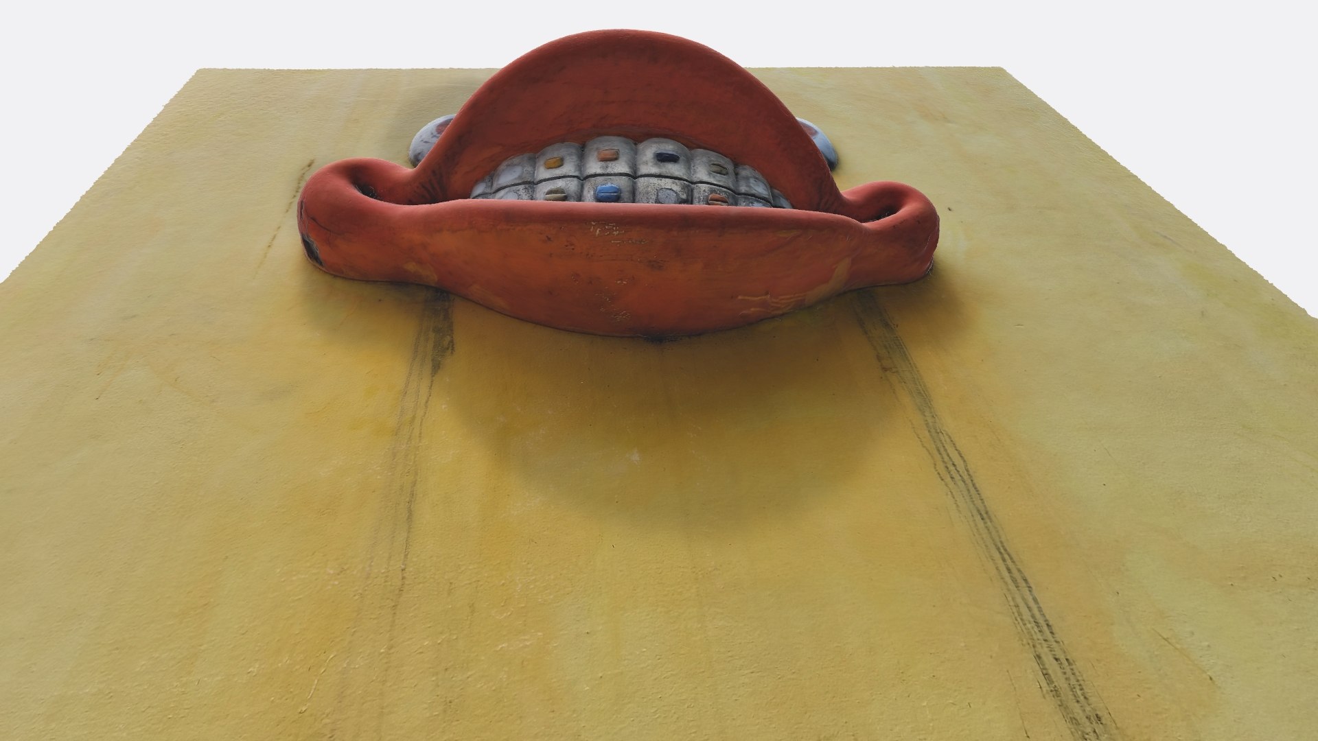 3D Model Scary Duck Face - TurboSquid 1800622