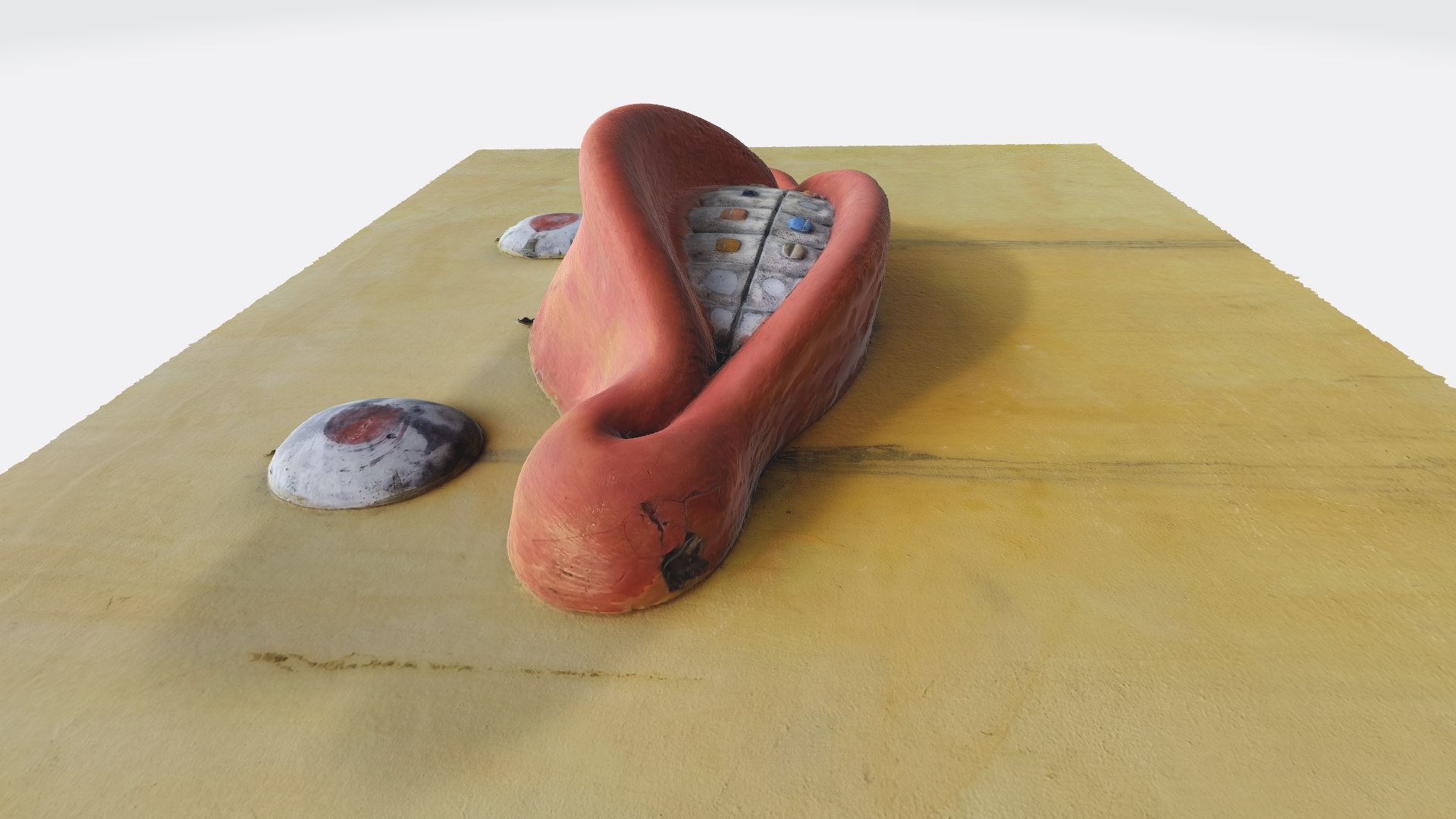 3D Model Scary Duck Face - TurboSquid 1800622