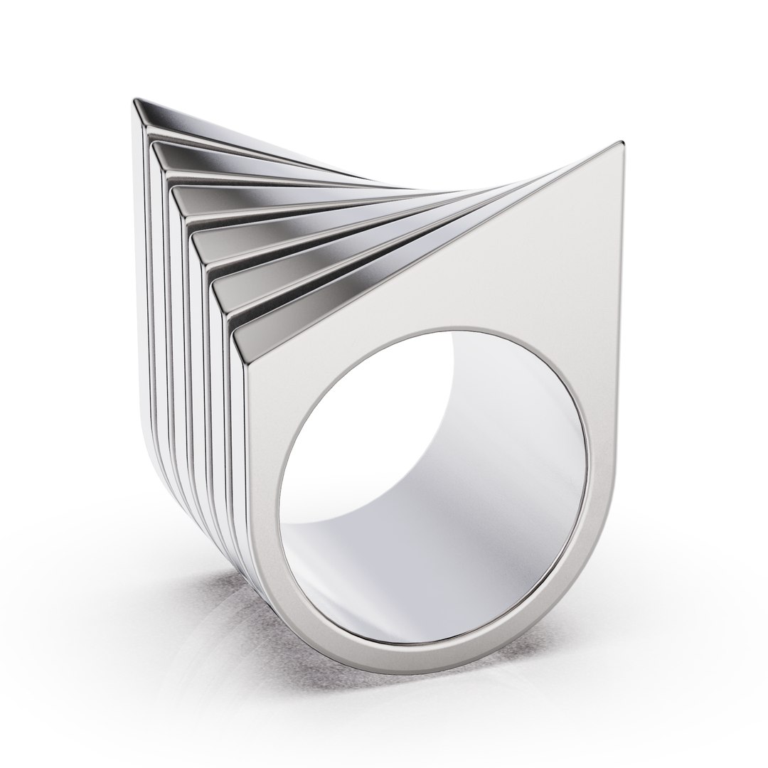 3D Geometric Ring 2024-001 - TurboSquid 2188346