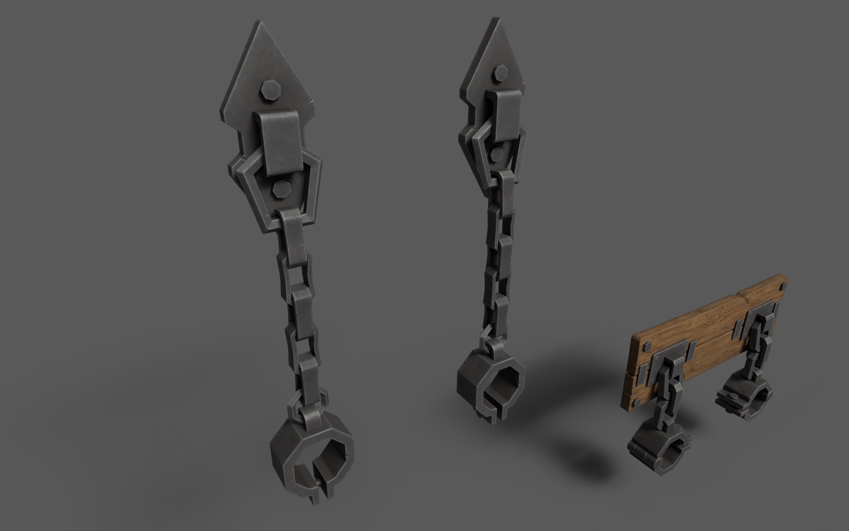 Medieval Shackles 3D - TurboSquid 2093584