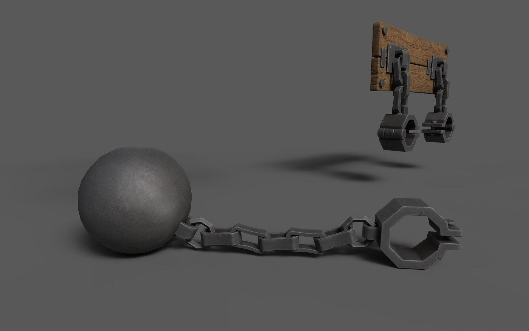 Medieval Shackles 3D - TurboSquid 2093584