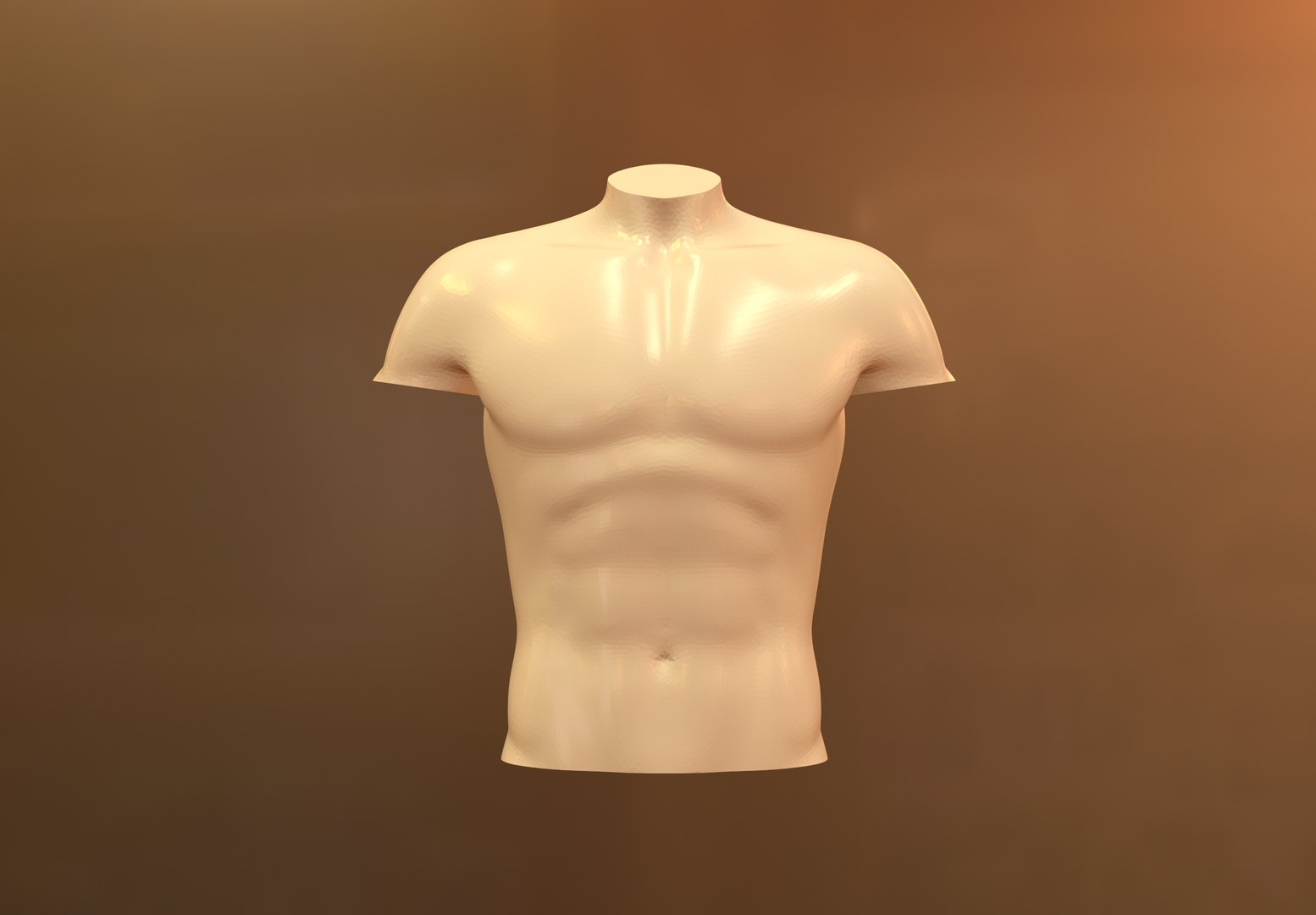 3D Model Anime Torso Male - TurboSquid 2098958