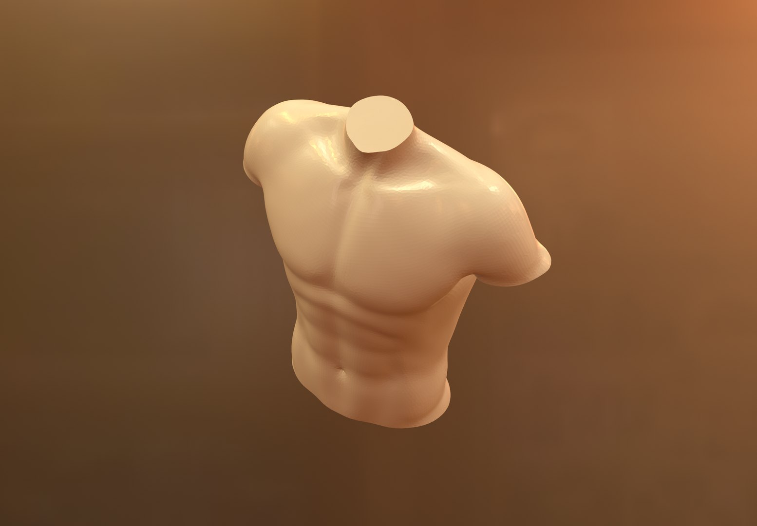 3D Model Anime Torso Male - TurboSquid 2098958