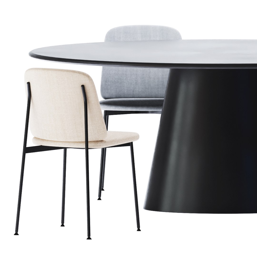 Dining Table Conic by Cor model - TurboSquid 1718999