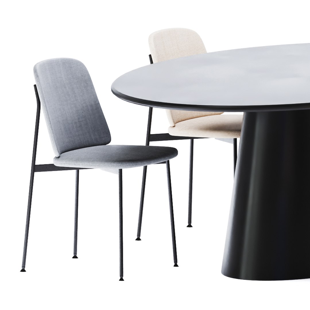 Dining Table Conic by Cor model - TurboSquid 1718999