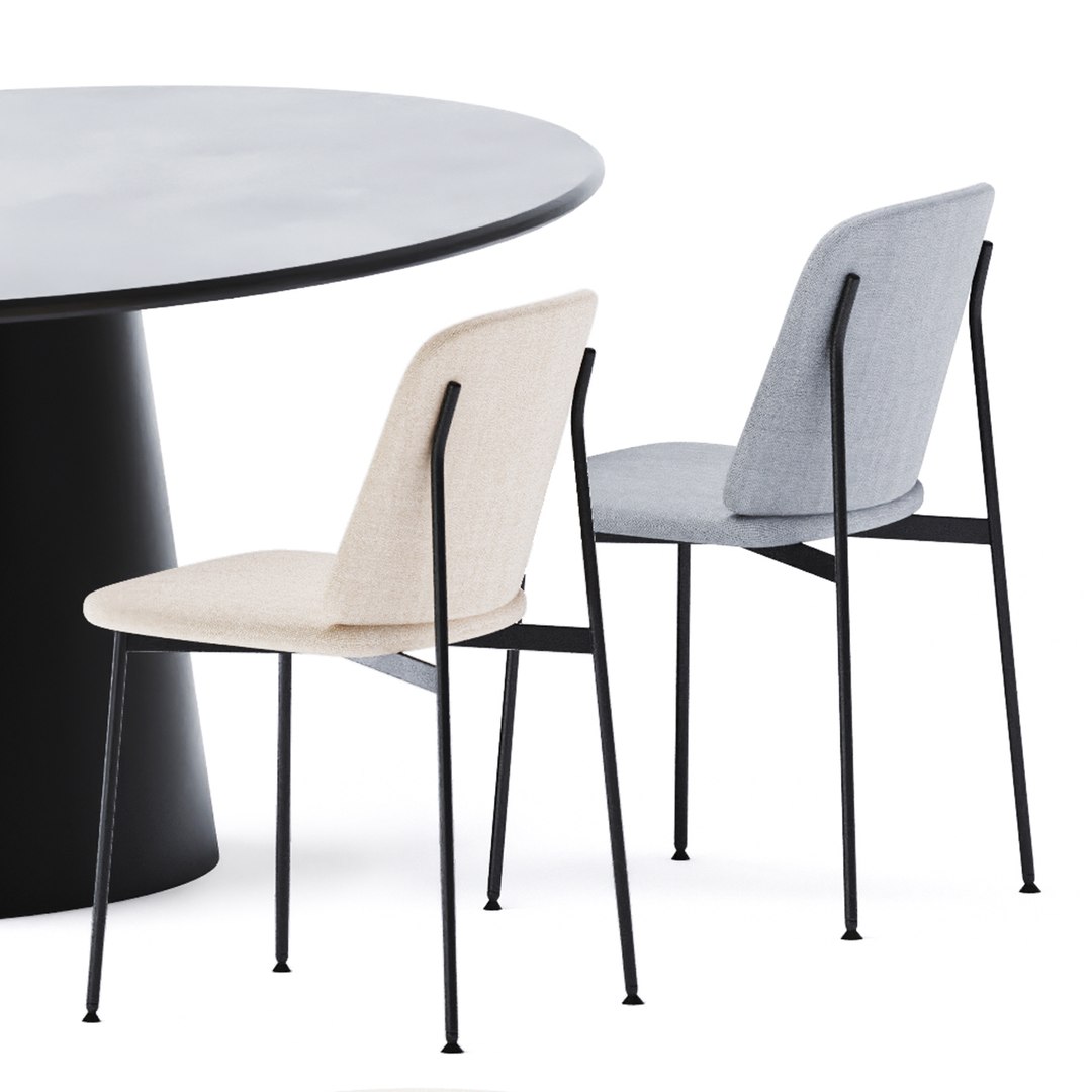 Dining Table Conic by Cor model - TurboSquid 1718999