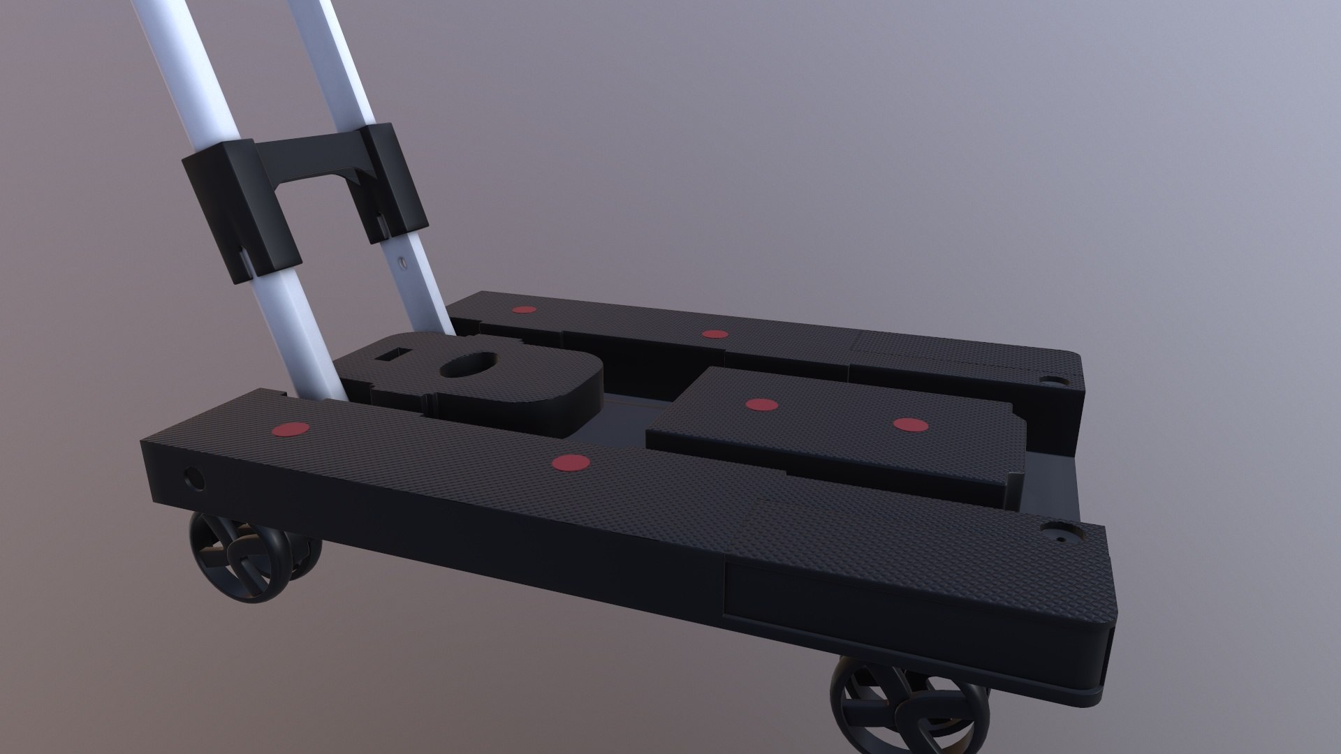 3D Model Folding Cart Dolly - TurboSquid 2081664