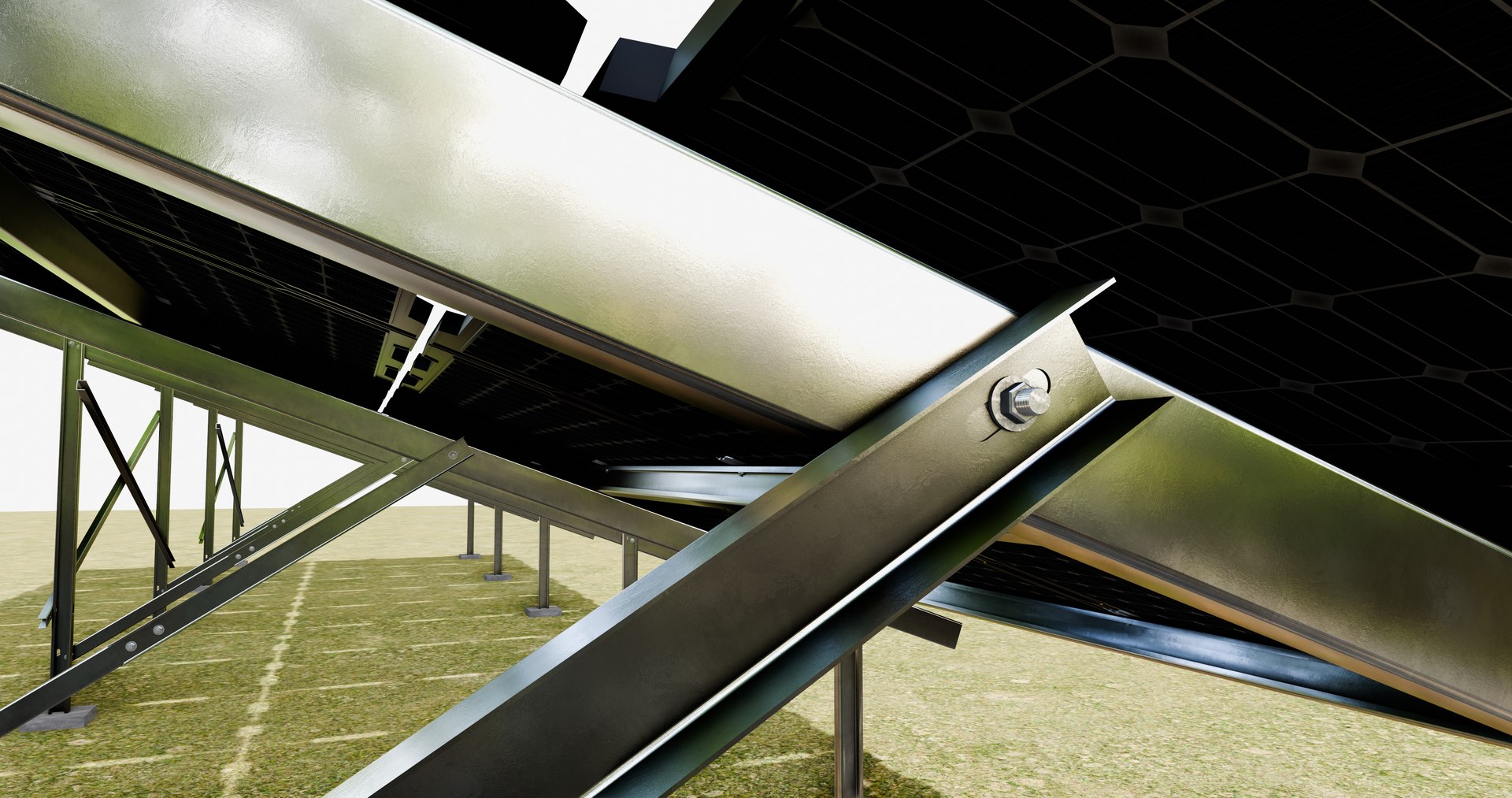 3D Sample Assembly For New Framed Solar Panel - TurboSquid 2275448