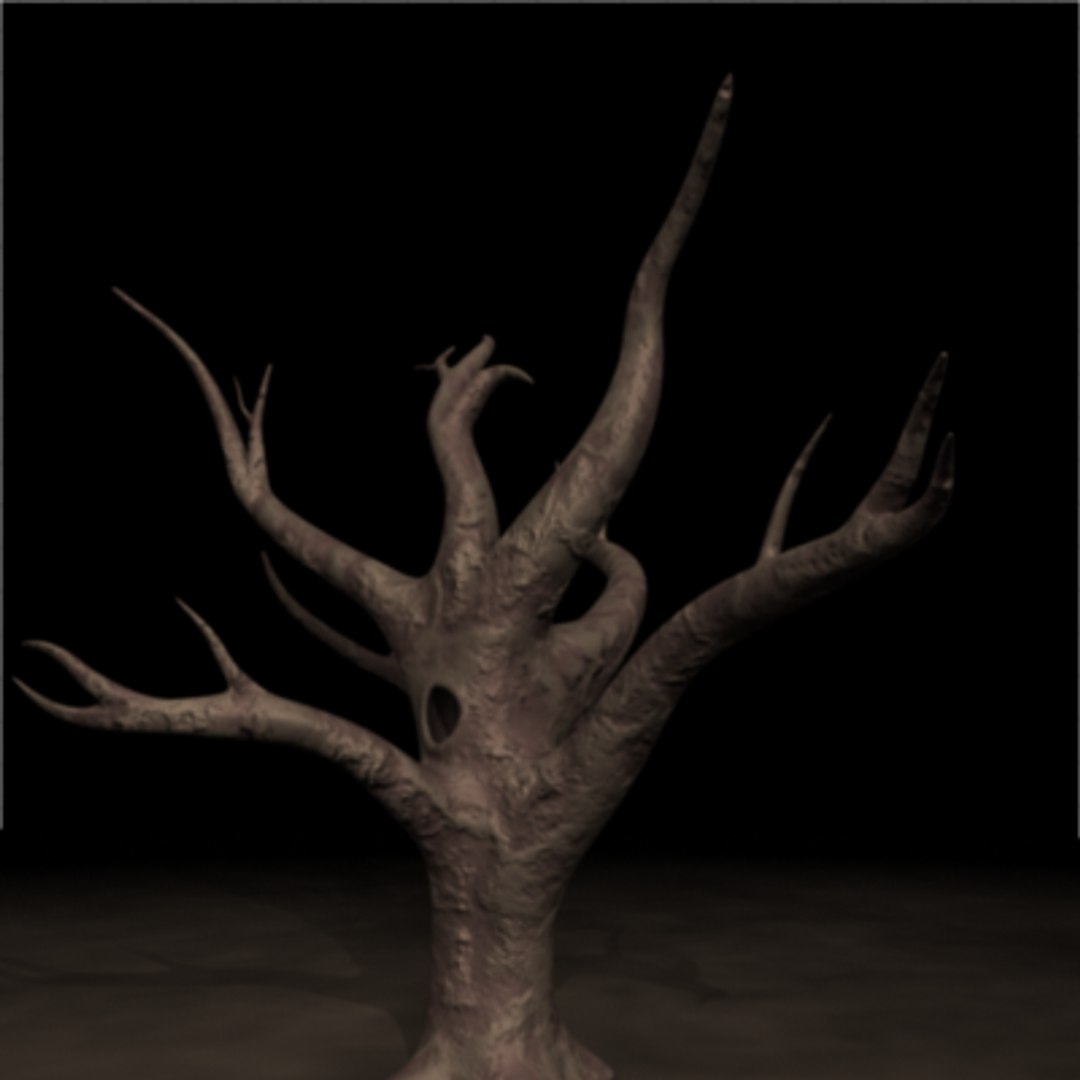 3ds Max Dead Oak Tree