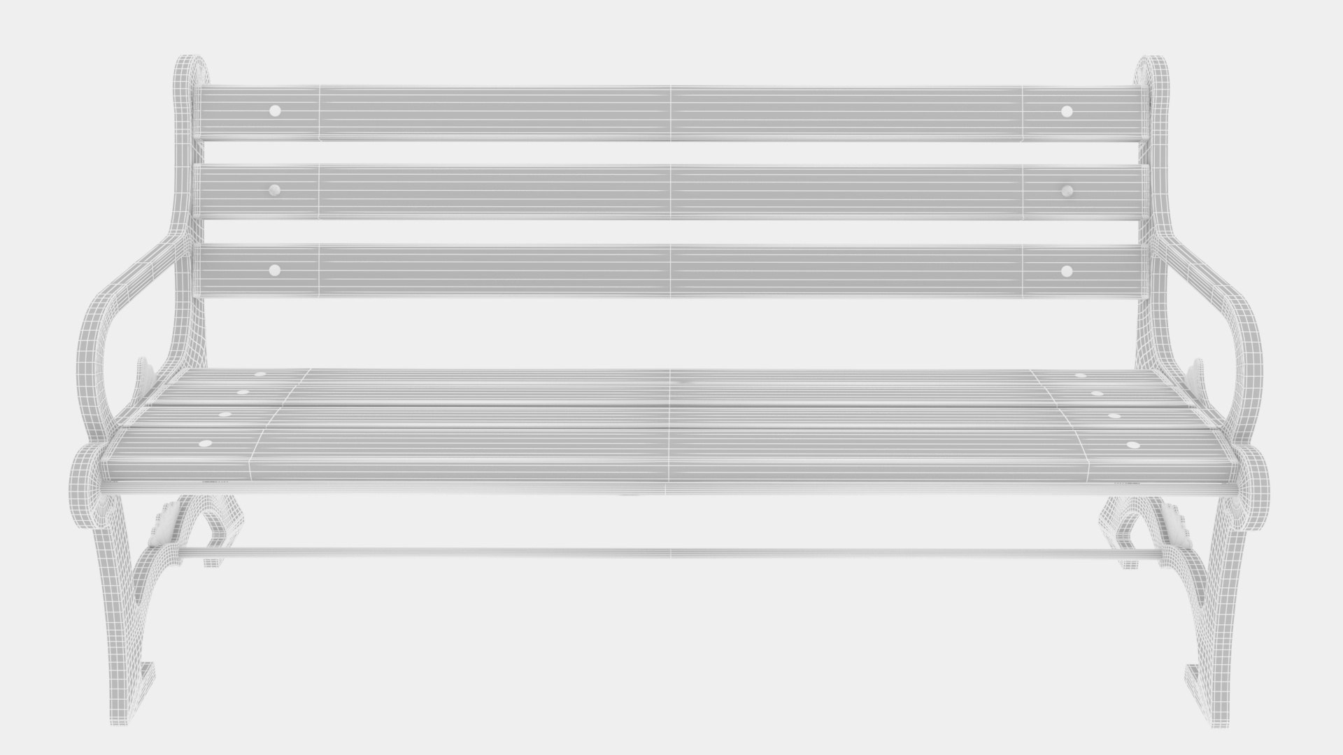 Bench 3D Model - TurboSquid 2226956