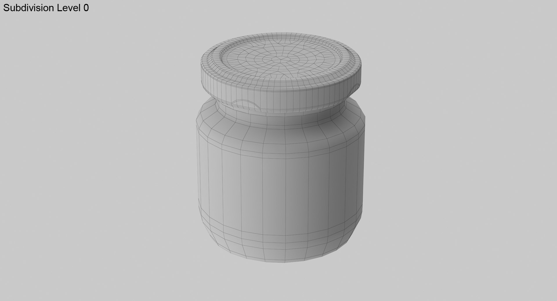 3D Jam Jar - TurboSquid 2082242