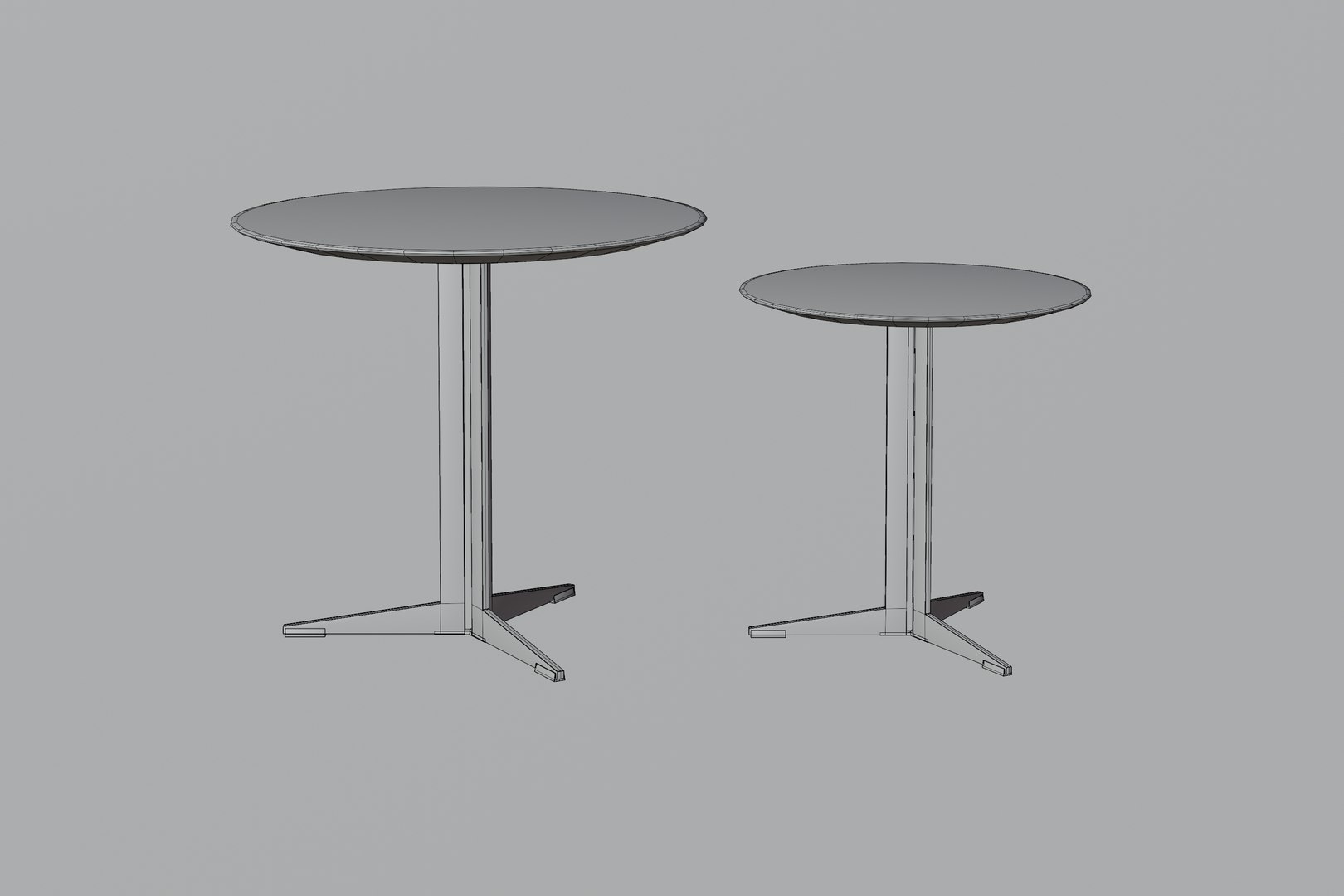 3D Model Two Modern Tables - TurboSquid 1921931