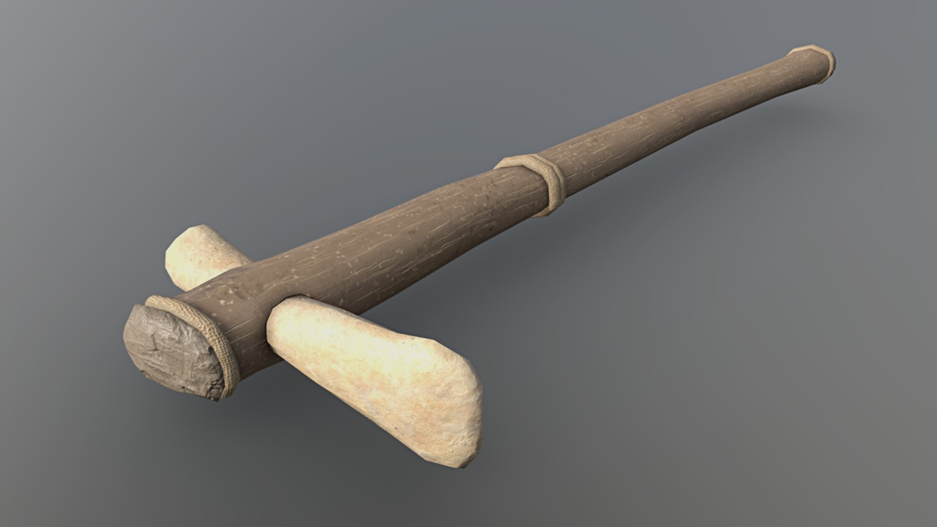 Hoe - Bone Model - TurboSquid 2163852