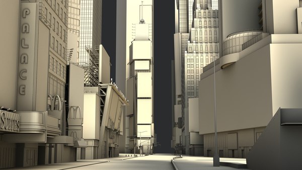 Square buildings morgan 3D - TurboSquid 1527062