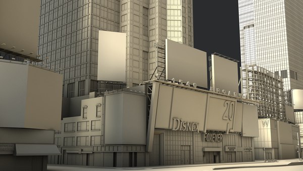 Square buildings morgan 3D - TurboSquid 1527062