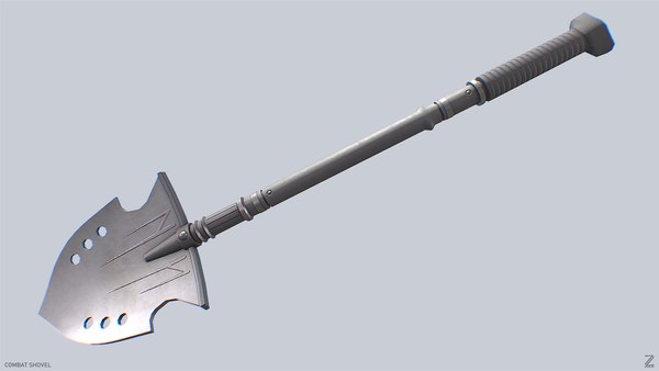 전투삽 3D 모델 - TurboSquid 2166443