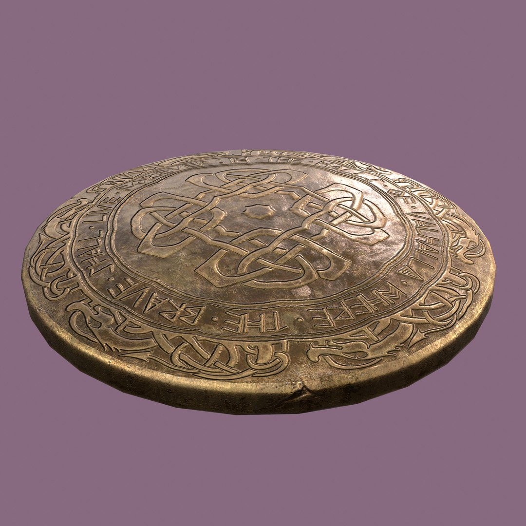 3D medieval pin design - TurboSquid 1603168