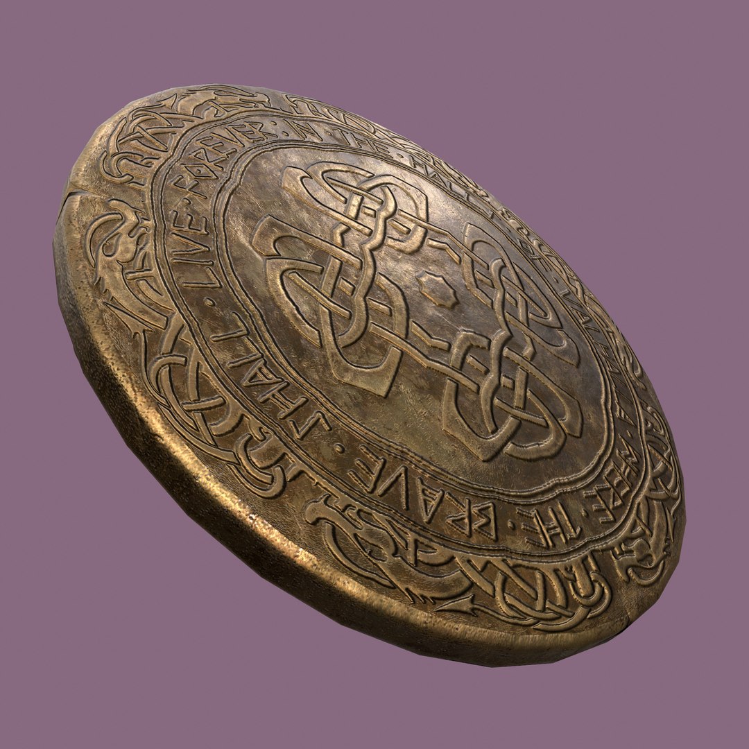 3D medieval pin design - TurboSquid 1603168