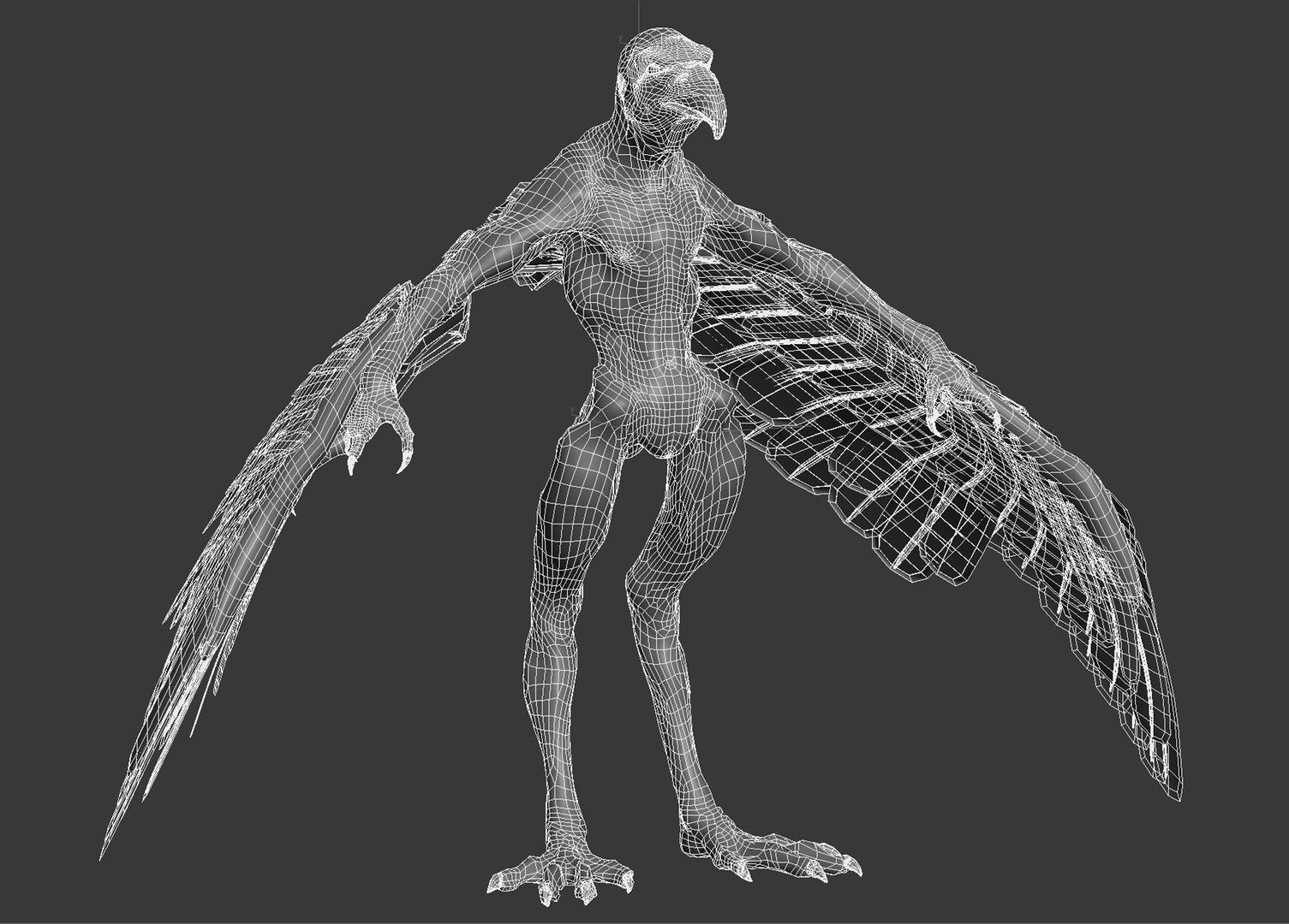 Bird Demon 3D model - TurboSquid 1895404