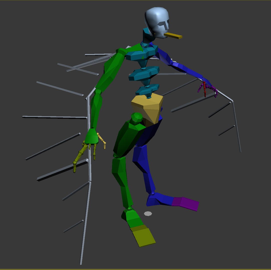 Bird Demon 3D model - TurboSquid 1895404