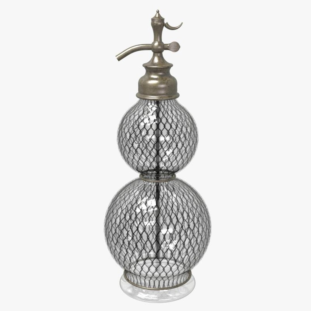 Antique Soda Syphon Model - TurboSquid 1540014