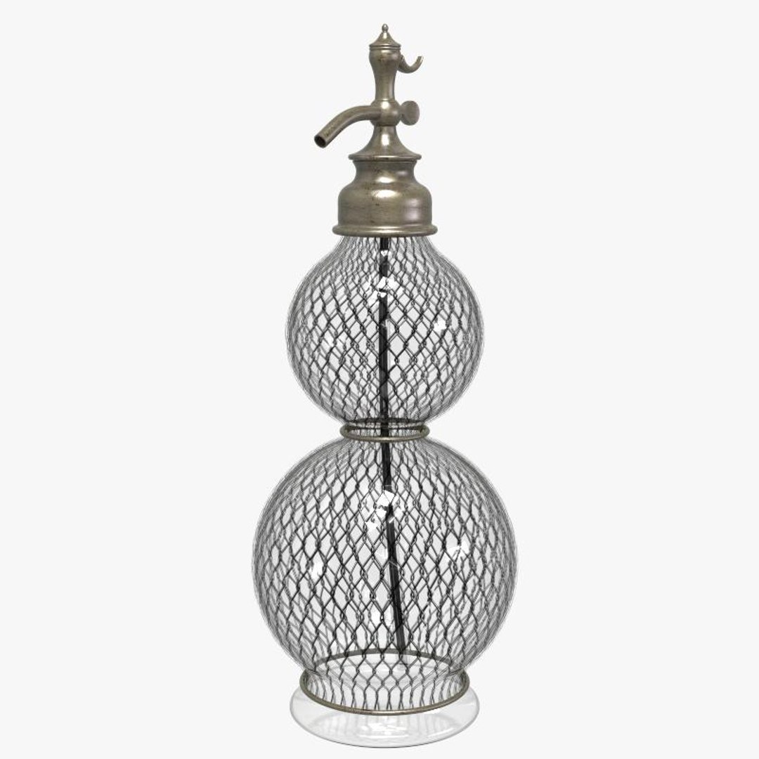 Antique Soda Syphon Model - TurboSquid 1540014