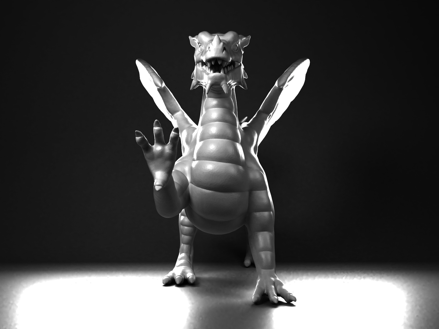 Welsh dragon 3D model - TurboSquid 1492533