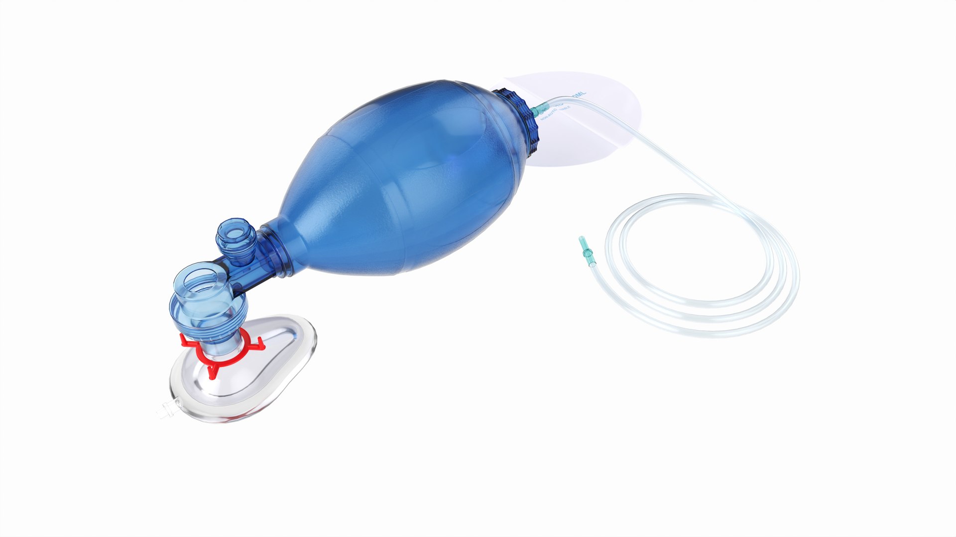 Ambu Bag Valve Resuscitation Mask 3D - TurboSquid 2225016