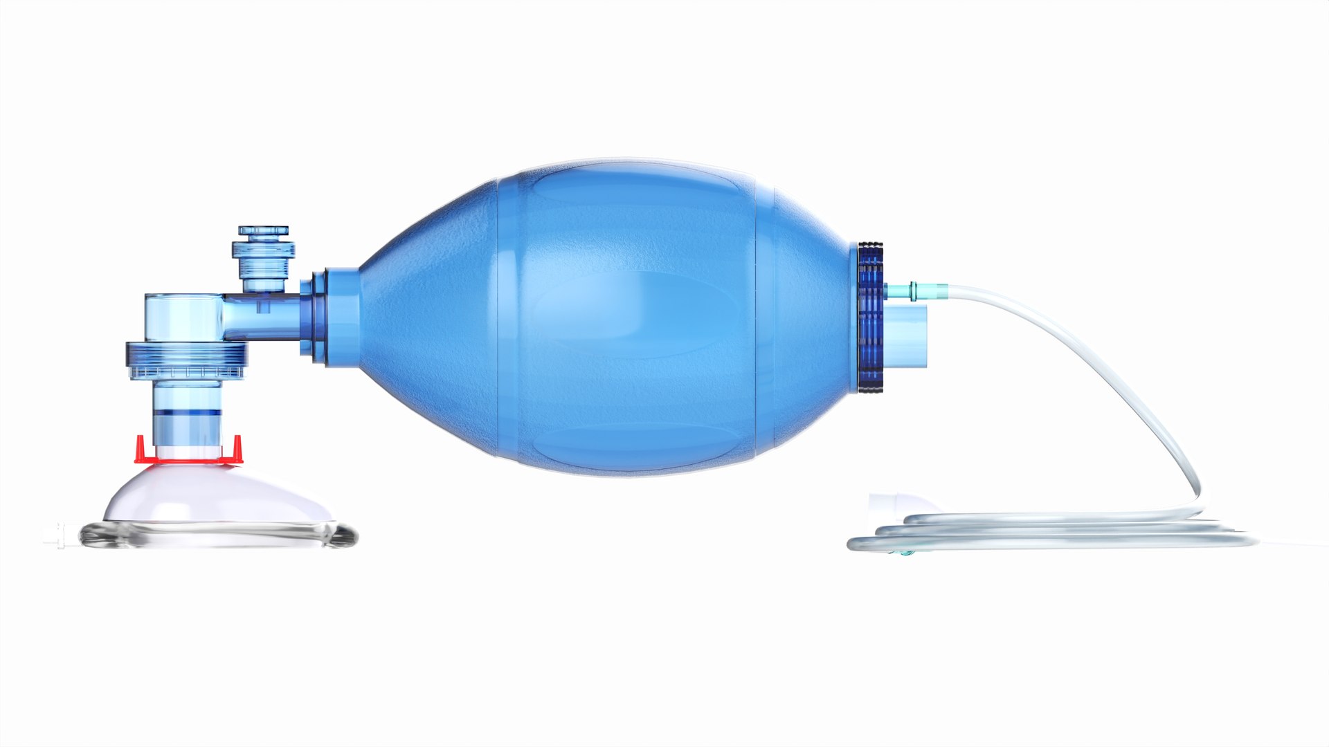 Ambu Bag Valve Resuscitation Mask 3D - TurboSquid 2225016