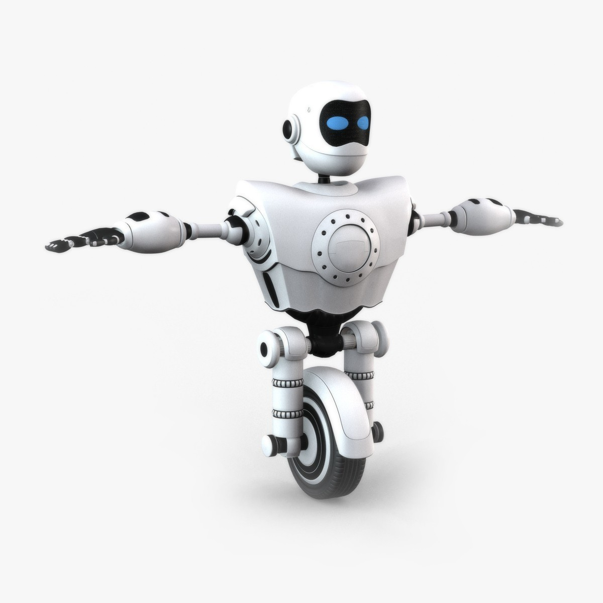 unibot male rigged 3d max