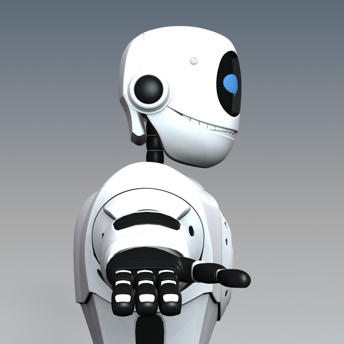 unibot male rigged 3d max