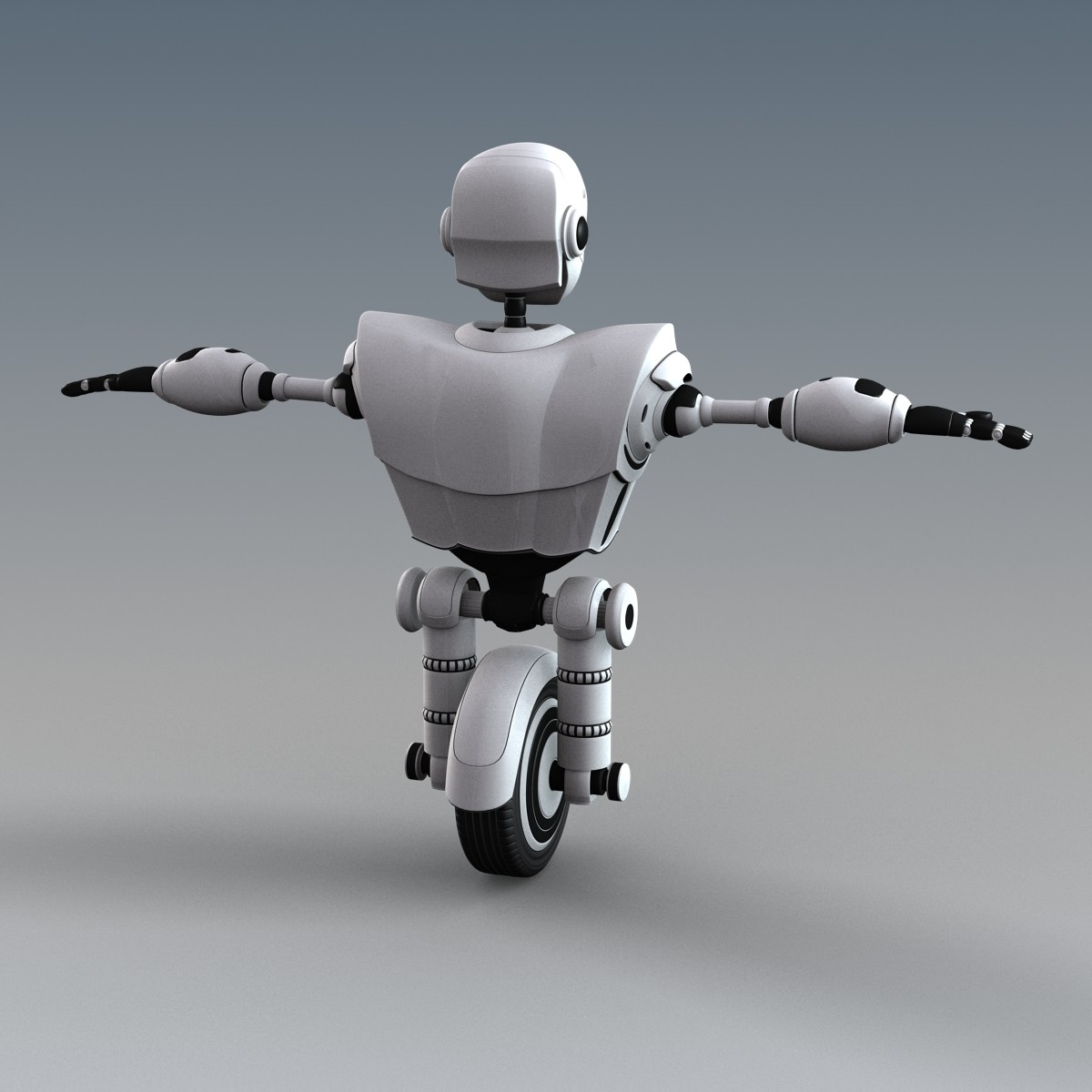 unibot male rigged 3d max