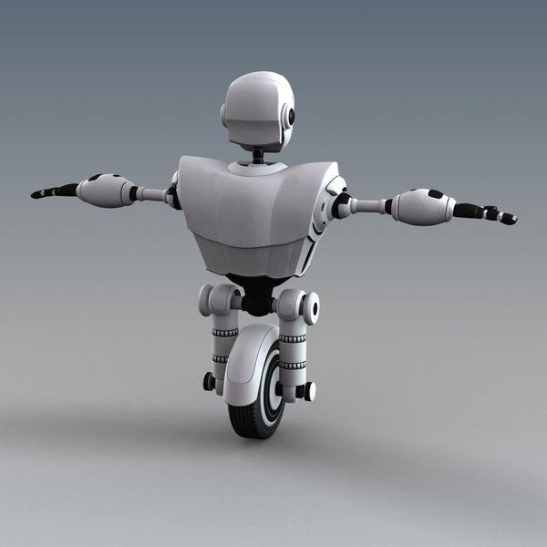 unibot male rigged 3d max