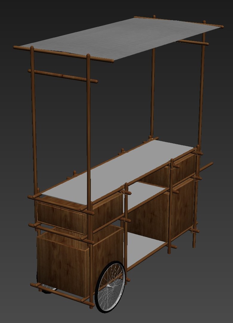 3D Model Food Stand - TurboSquid 1258894
