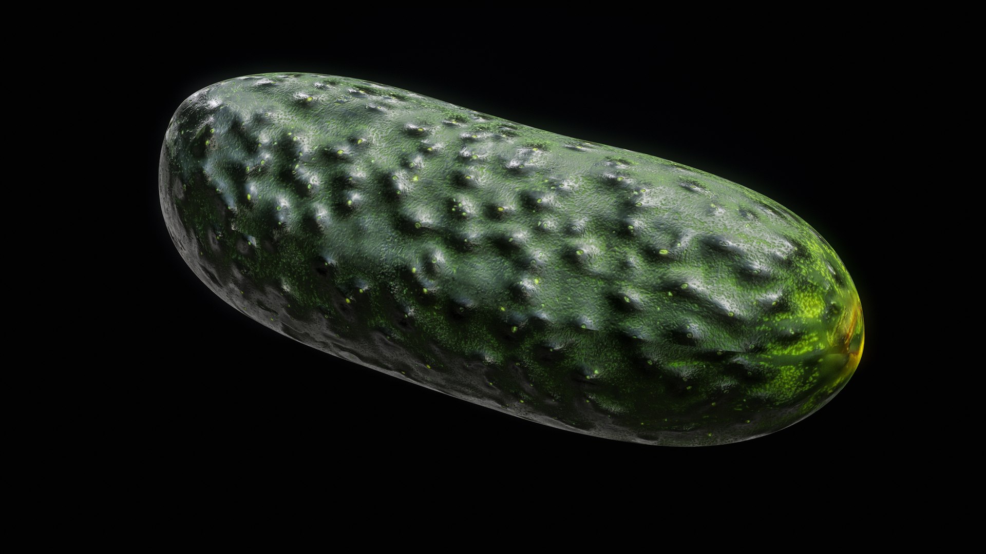 3D Cucumber Lowpoly PBR model - TurboSquid 2174724