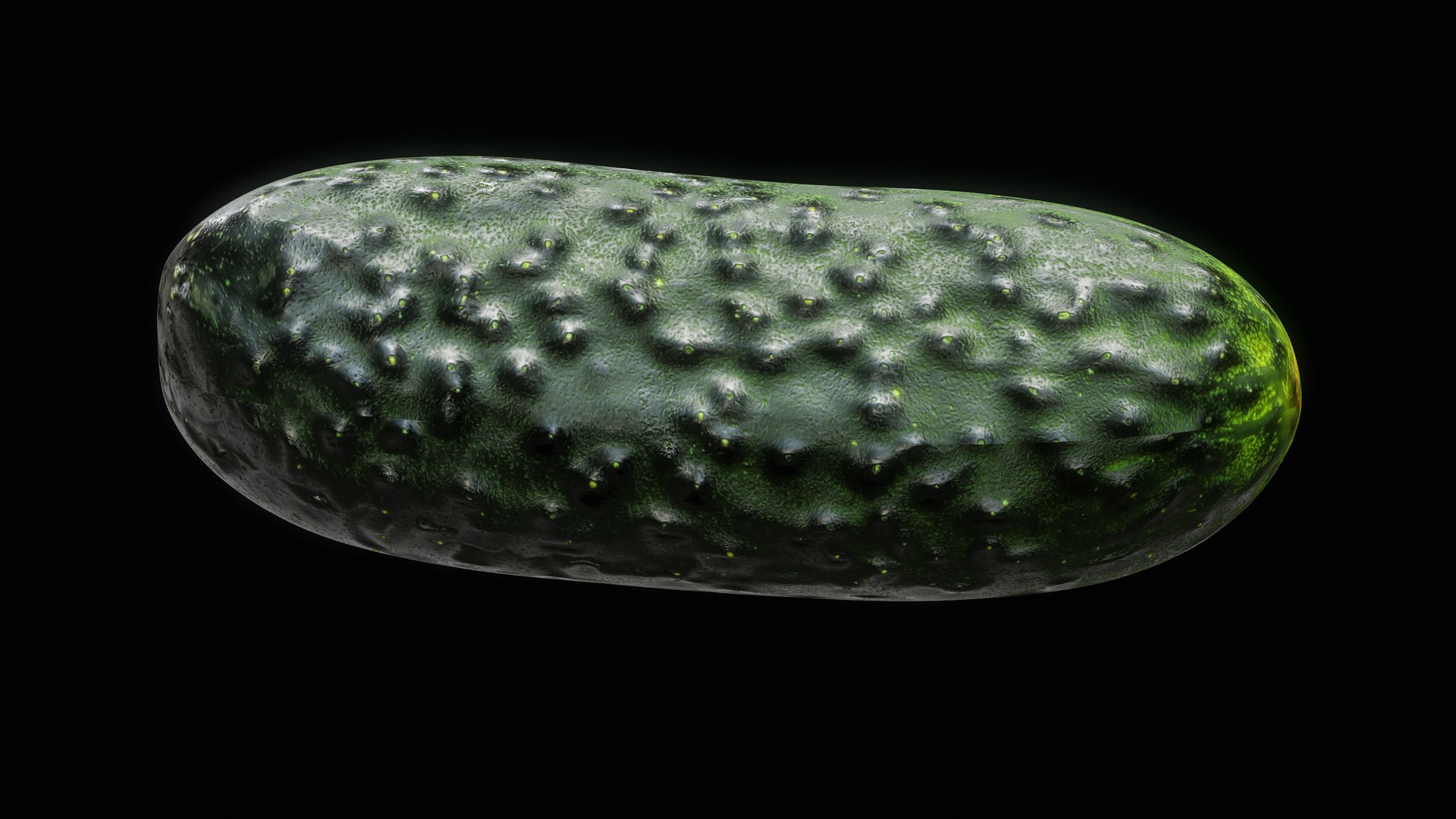 3D Cucumber Lowpoly PBR model - TurboSquid 2174724