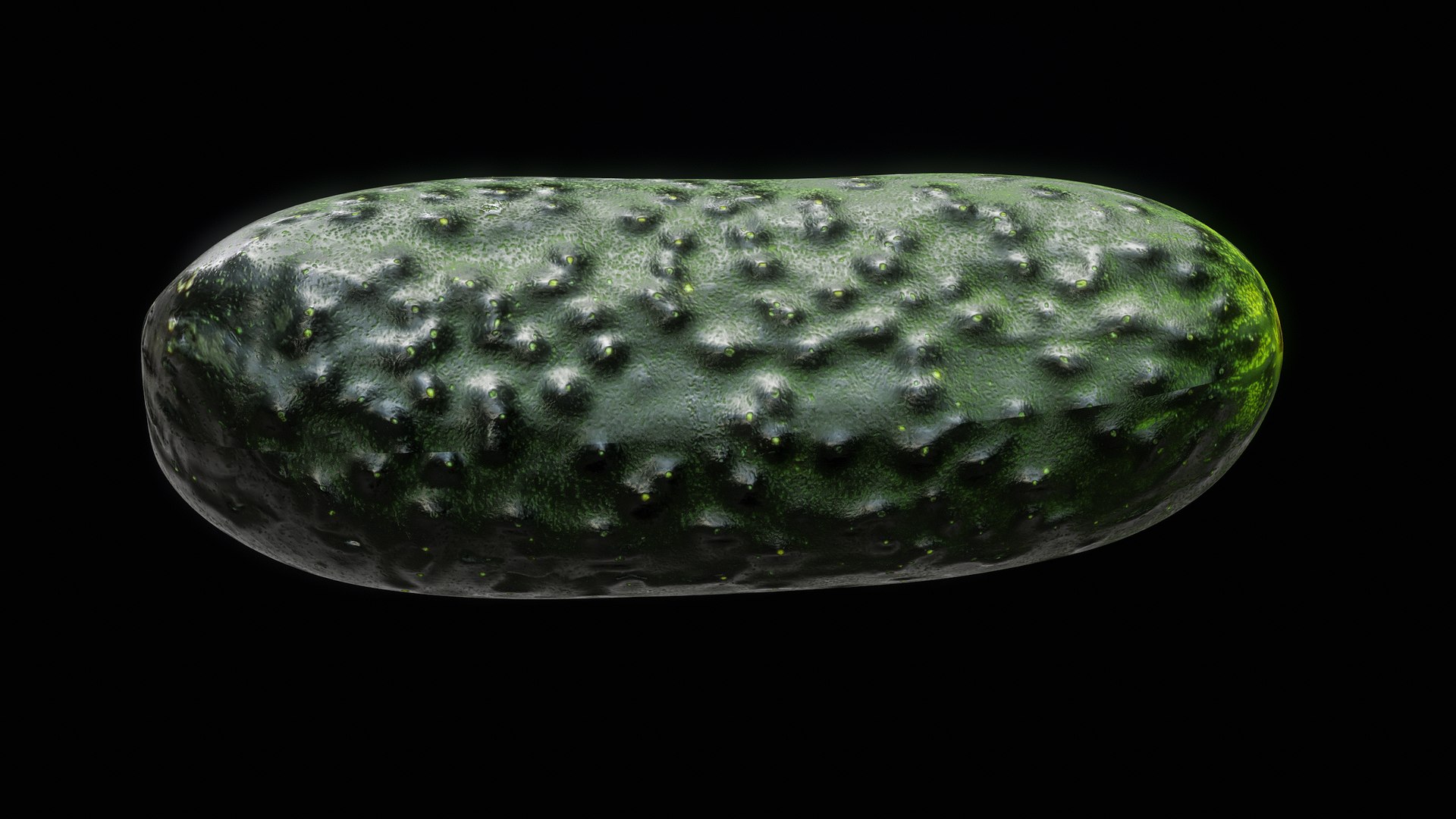 3D Cucumber Lowpoly PBR model - TurboSquid 2174724