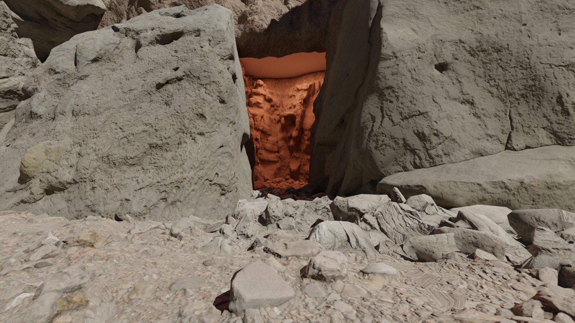 Very Realistic Cave Entrance 3D model - TurboSquid 2028635