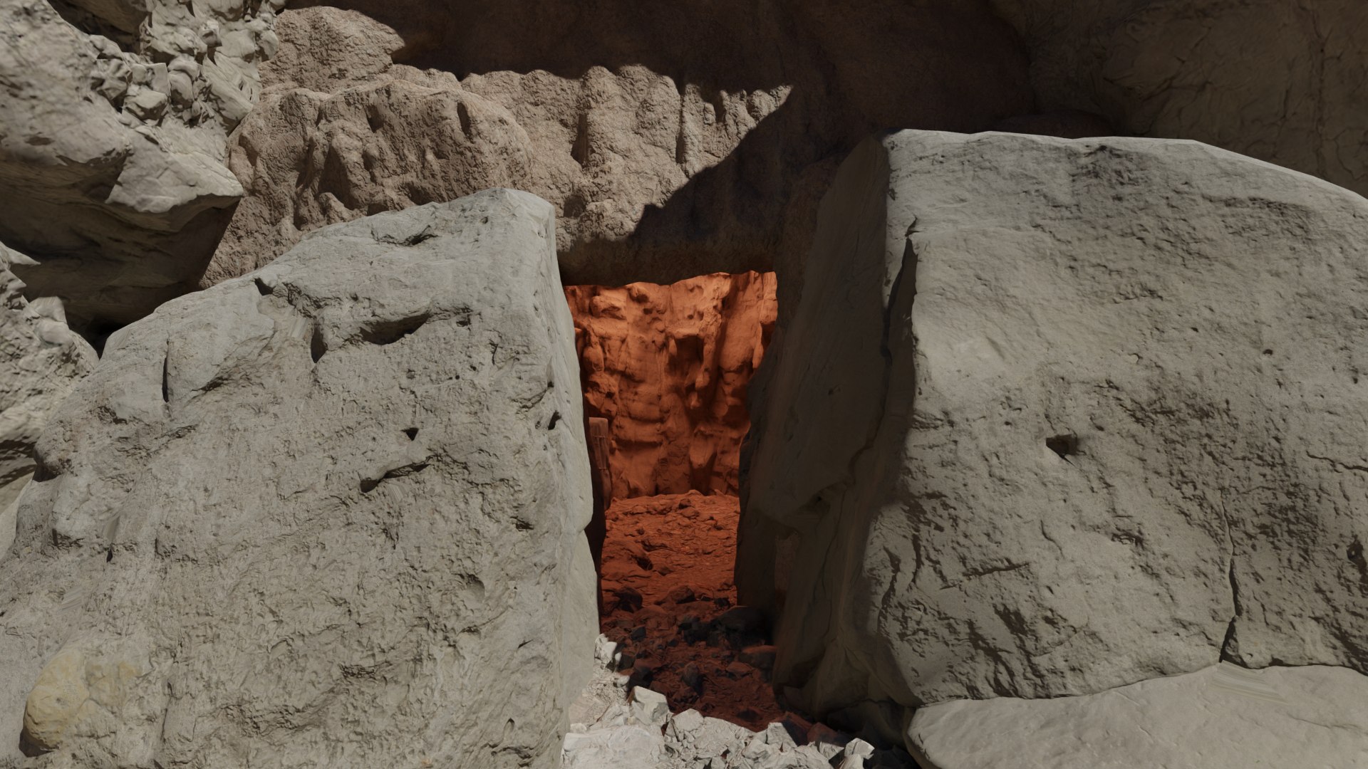 Very Realistic Cave Entrance 3D model - TurboSquid 2028635