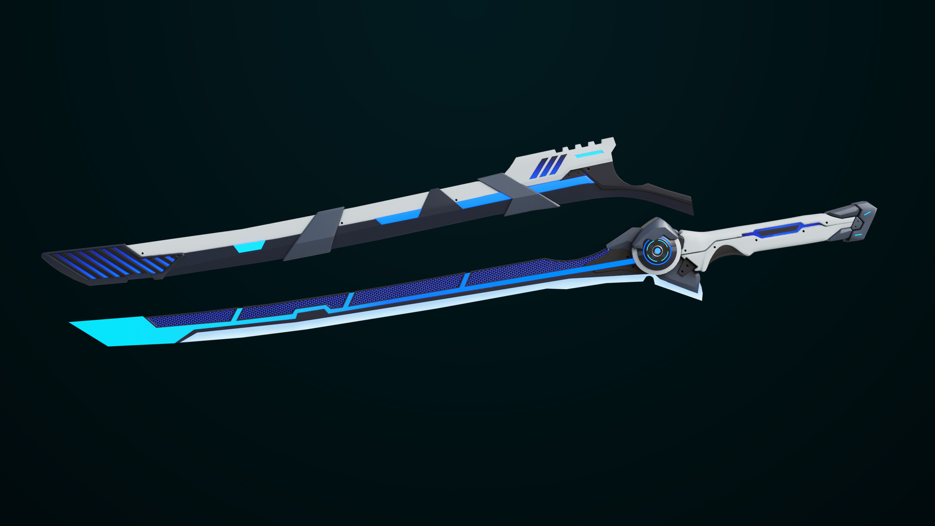 Cool Futuristic Swords