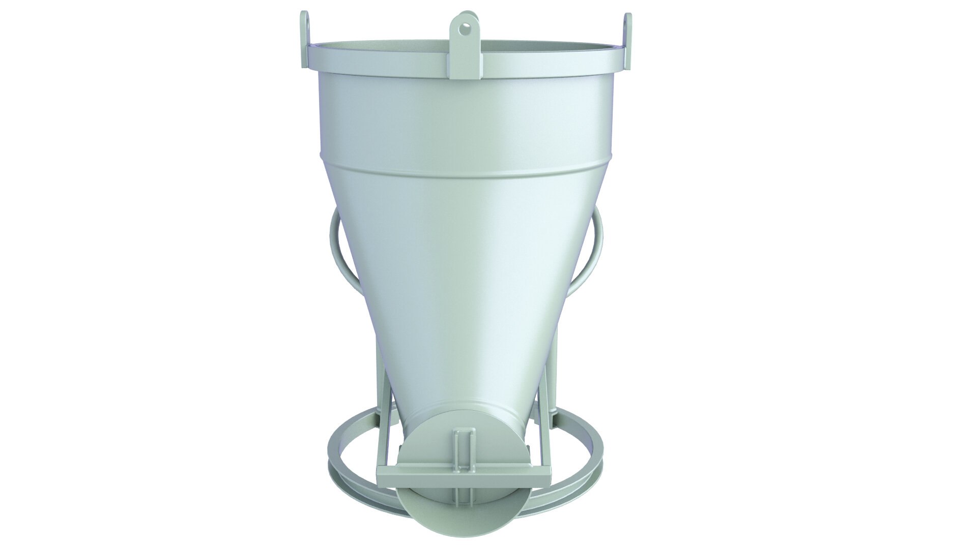 3D Industrial Concrete Container Hopper Bucket 3 - TurboSquid 1992887