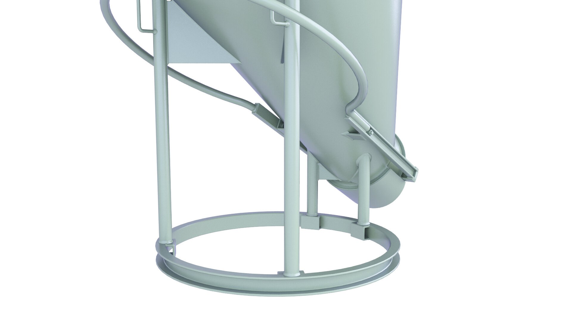 3D Industrial Concrete Container Hopper Bucket 3 - TurboSquid 1992887