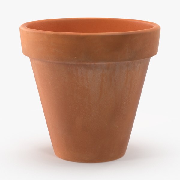 medium flower pot unpainted max