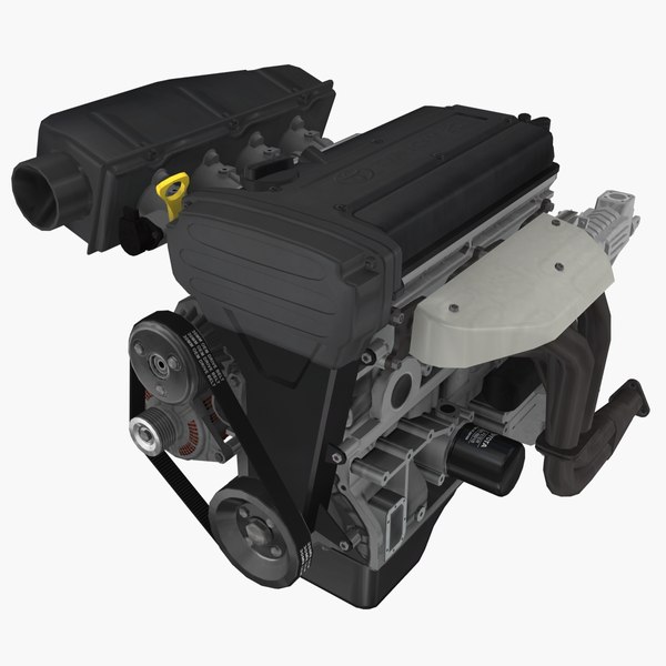 3D модель Toyota 4A-GE 1.6L Redtop двигатель - TurboSquid 1361253