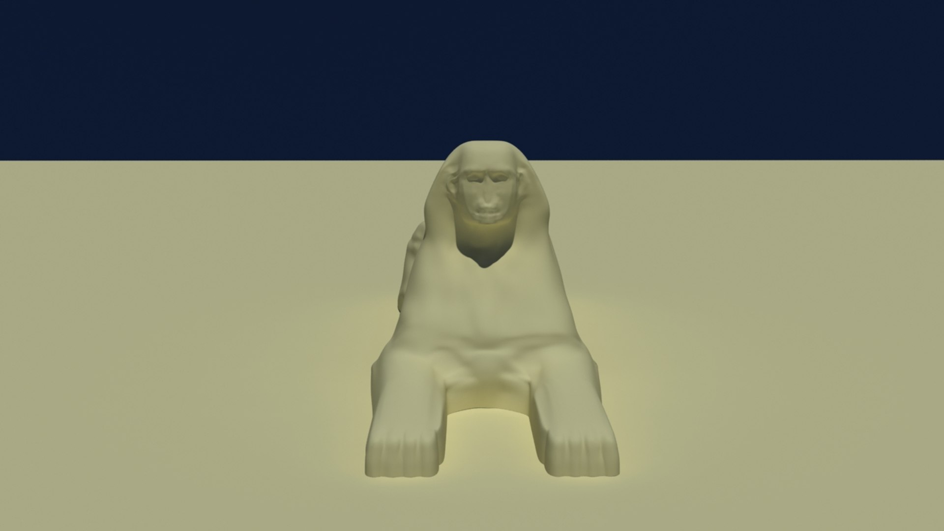 3d great sphinx