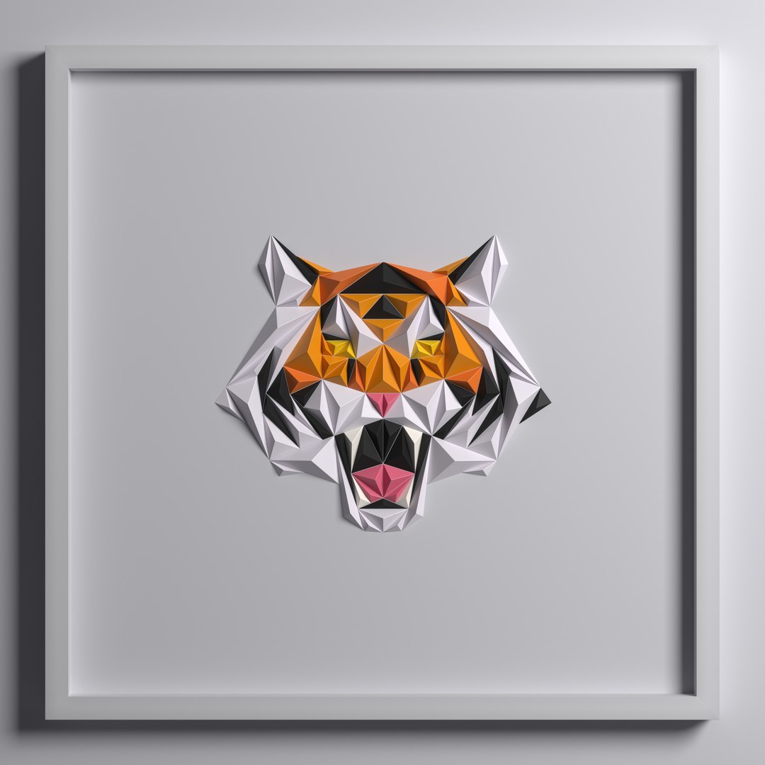 3D Paper Artwork 02 - TurboSquid 1612324