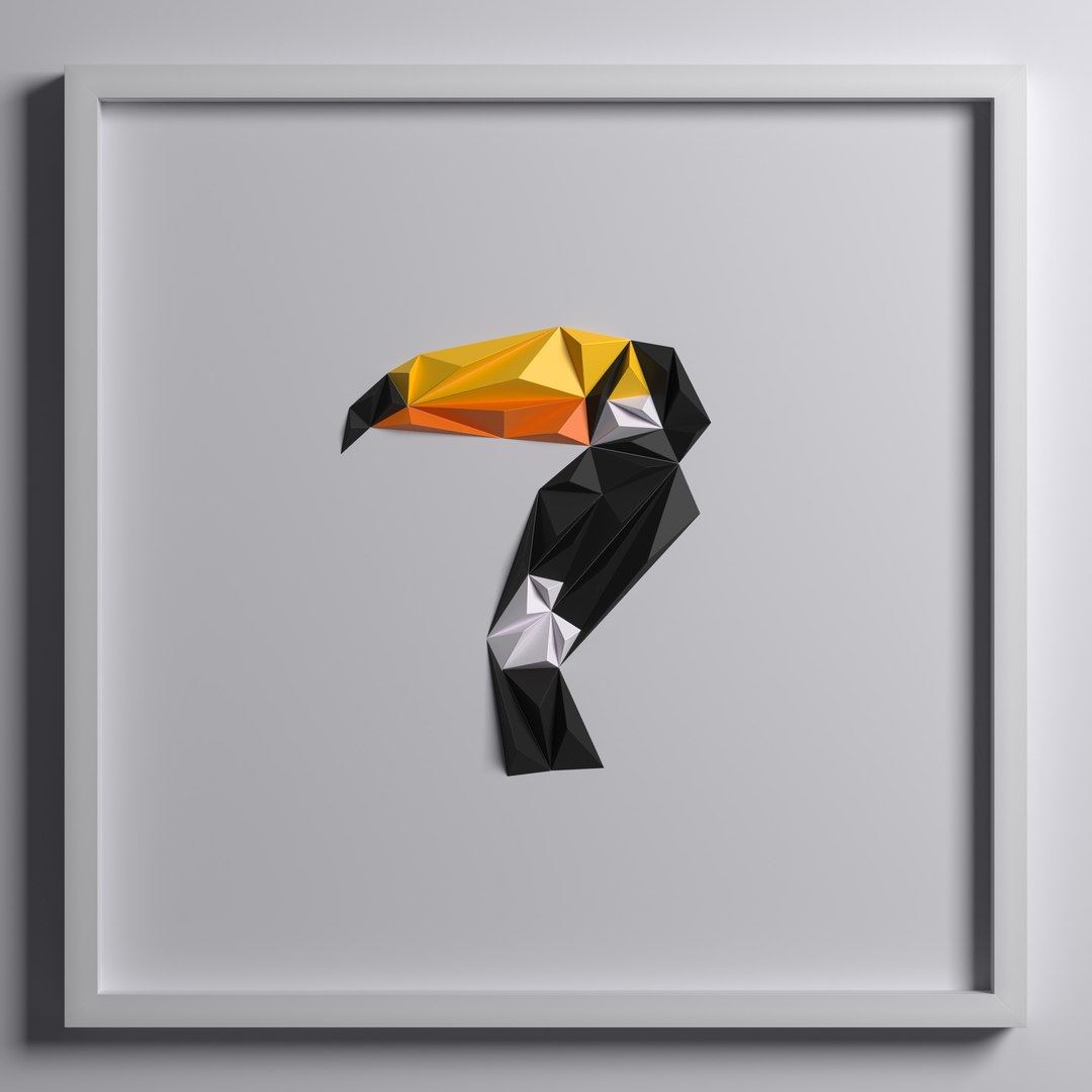 3D Paper Artwork 02 - TurboSquid 1612324