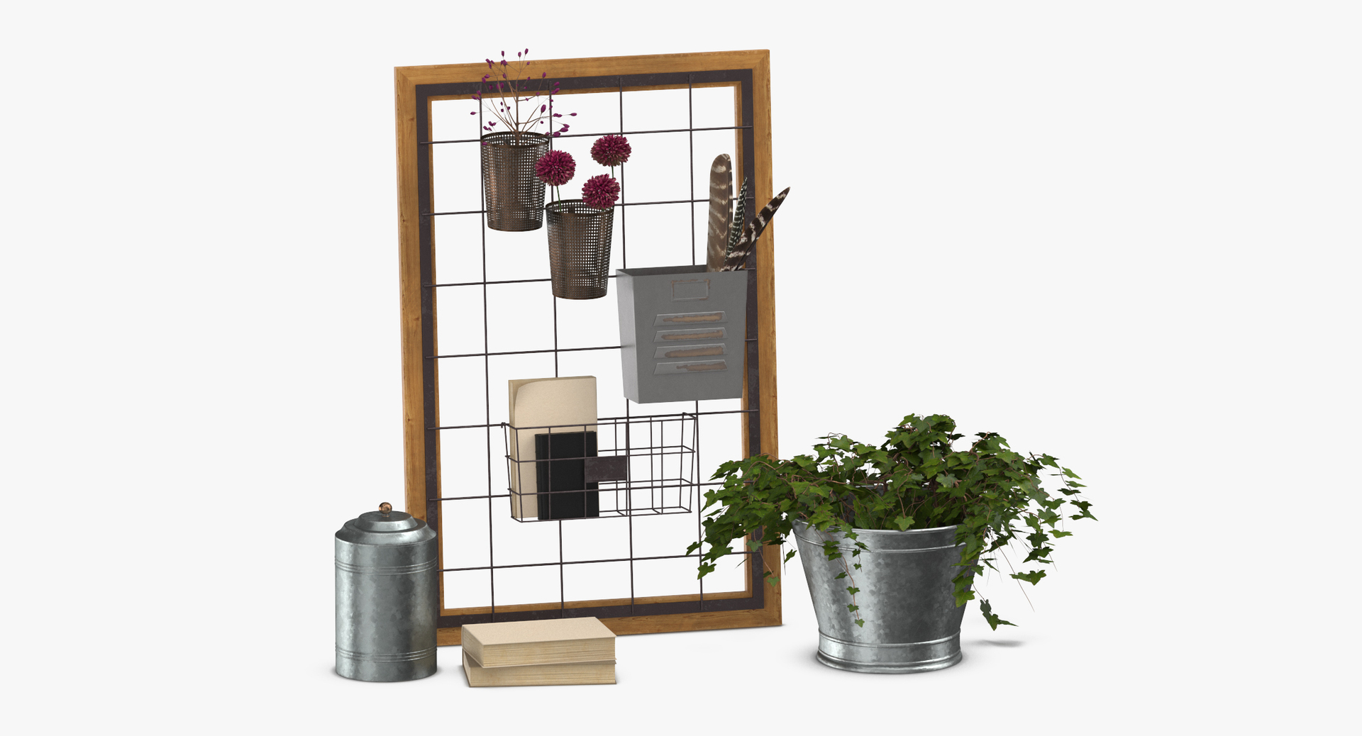 3D Shelving Decors Model - TurboSquid 1333854